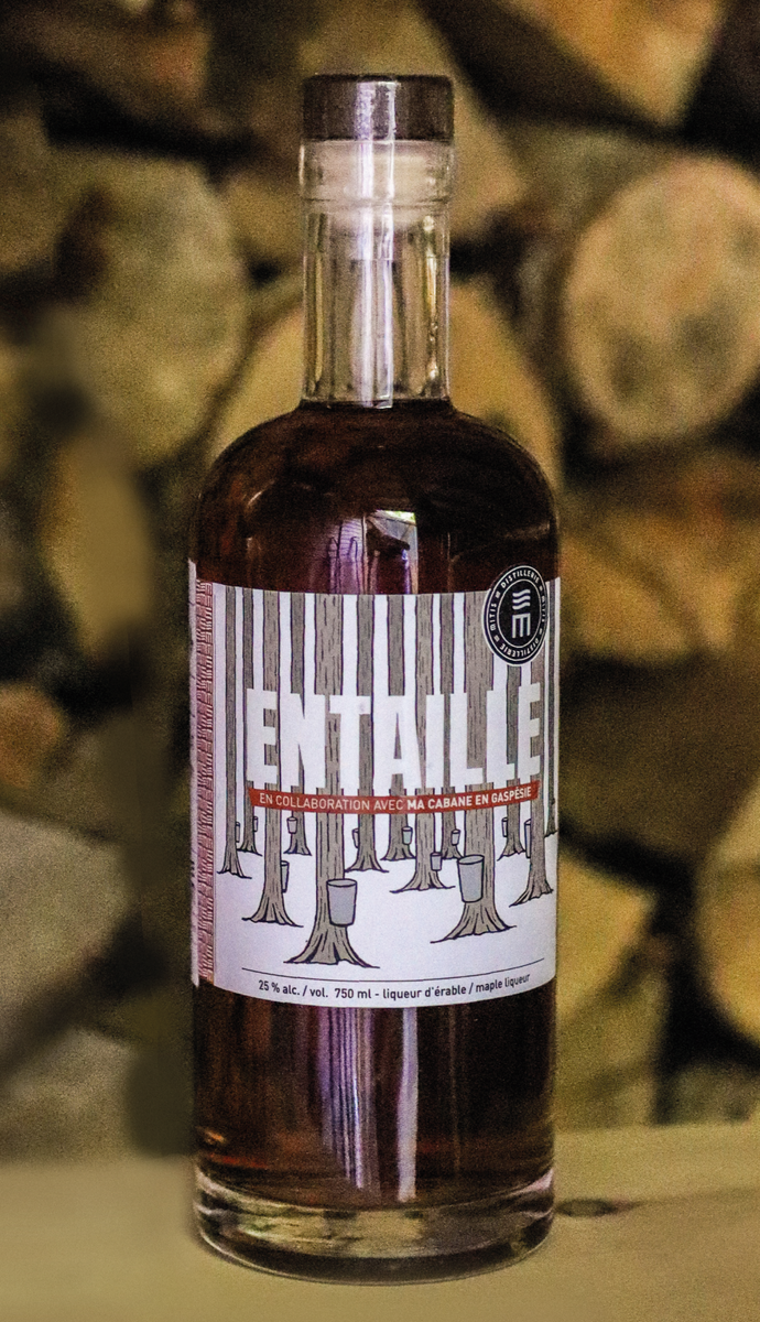 Entaille, liqueur d'érable 750ml – Distillerie Mitis